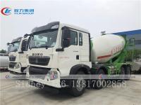 China SINOTRUK HOWO 8x4 Heavy Duty Concrete Mixer Truck 16000L Capacity with 371HP Engine and Premium Hydraulic System for sale