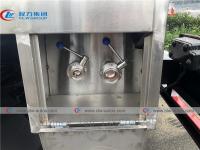 China Dongfeng Duolika 4000L 4CBM Stainless Steel 304-2B Milk Delivery Truck for sale