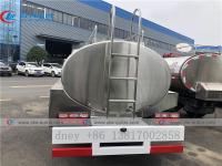 China Dongfeng Duolika 4000L 4CBM Stainless Steel 304-2B Milk Delivery Truck for sale