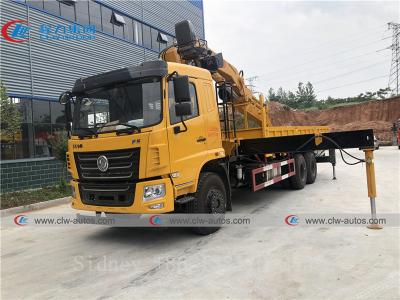 China Dongfeng 6x4 12T Truck Mounted Telescopic Crane with 30T.m Lifting Moment and 360° Rotation for sale