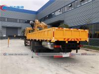 China Dongfeng 6x4 12T Truck Mounted Telescopic Crane with 30T.m Lifting Moment and 360° Rotation for sale
