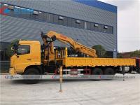 China Dongfeng 6x4 12T Truck Mounted Telescopic Crane with 30T.m Lifting Moment and 360° Rotation for sale