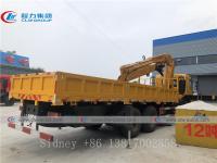 China Dongfeng 6x4 12T Truck Mounted Telescopic Crane with 30T.m Lifting Moment and 360° Rotation for sale