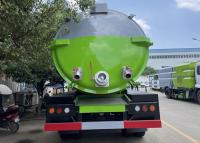 China 2 Axle 26000L Q235-A Vacuum Sewage Suction Truck Trailer for Waste Transport for sale