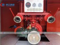 China Dongfeng 145 4x2 11cbm Water Tank Fire Fighting Truck 190HP 7000L for sale