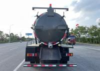China Sinotruk Homan 4x4 Off Road 8000L Vacuum Sewage Suction Truck 160hp Diesel for sale