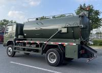 China Sinotruk Homan 4x4 Off Road 8000L Vacuum Sewage Suction Truck 160hp Diesel for sale