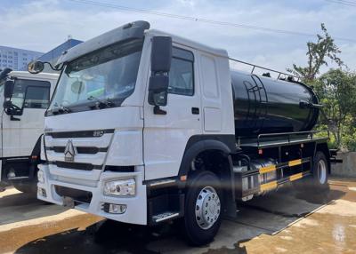 China Howo 4x2 6 Wheels 290HP 8M3 Vacuum Sewer Jetting Truck Sewage Suction Cleaner for sale