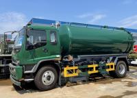 China ISUZU 4x2 10000L Vacuum Septic Tank Truck with 190HP Engine for Sewer Cleaning for sale