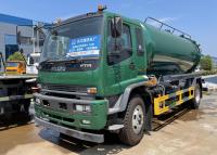 China ISUZU 4x2 10000L Vacuum Septic Tank Truck with 190HP Engine for Sewer Cleaning for sale