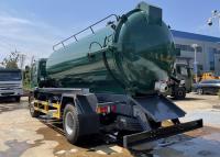 China ISUZU 4x2 10000L Vacuum Septic Tank Truck with 190HP Engine for Sewer Cleaning for sale