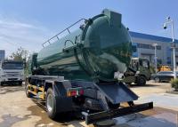China ISUZU 4x2 10000L Vacuum Septic Tank Truck with 190HP Engine for Sewer Cleaning for sale