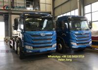 China FAW 6x2 10000L RHD Sulfuric Acid Chemical Transport Tank Truck Q235 Carbon Steel for sale