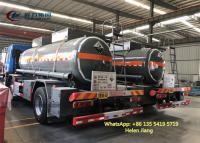 China FAW 6x2 10000L RHD Sulfuric Acid Chemical Transport Tank Truck Q235 Carbon Steel for sale