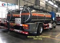 China FAW 6x2 10000L RHD Sulfuric Acid Chemical Transport Tank Truck Q235 Carbon Steel for sale
