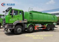 China Sinotruk HOHAN 8x4 12 Wheeler Sewage Suction Self Dumping Tank Truck 15000-20000L for sale