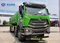 China Sinotruk HOHAN 8x4 12 Wheeler Sewage Suction Self Dumping Tank Truck 15000-20000L for sale