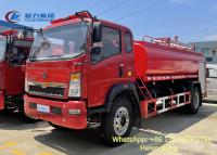 China Sinotruk HOWO 4x2 140HP 10000L Water Tank Fire Rescue Truck for sale
