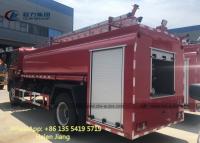 China Sinotruk HOWO 4x2 140HP 10000L Water Tank Fire Rescue Truck for sale