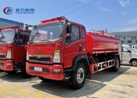 China Sinotruk HOWO 4x2 140HP 10000L Water Tank Fire Rescue Truck for sale