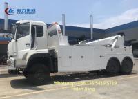 China Dongfeng 6x6 All Wheel Drive 16 Ton Off Road Recovery Tow Truck Wrecker for sale