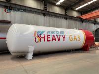China 30 Ton 60m3 Q345R LPG Storage Tank 2700mm Diameter for Gas Filling Plant for sale