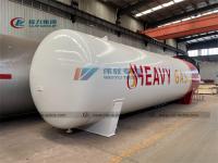 China 30 Ton 60m3 Q345R LPG Storage Tank 2700mm Diameter for Gas Filling Plant for sale