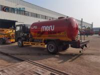 China Q345R 10cbm LPG Bobtail Truck 5T Cylinder Refilling Dispenser Tanker 1.61Mpa for sale