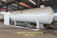 China 50000L 25 Ton Q345R LPG Gas Storage Tank 2700mm Diameter Propane Filling Station for sale