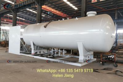 China 50000L 25 Ton Q345R LPG Gas Storage Tank 2700mm Diameter Propane Filling Station for sale