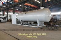 China 50000L 25 Ton Q345R LPG Gas Storage Tank 2700mm Diameter Propane Filling Station for sale