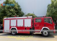 China Sinotruk HOWO 4x2 6 Ton Fire Rescue Truck 8000L Water Foam Tank Euro III for sale