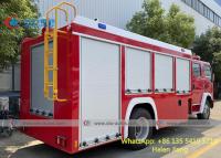 China Sinotruk HOWO 4x2 6 Ton Fire Rescue Truck 8000L Water Foam Tank Euro III for sale