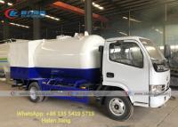 China Dongfeng 4x2 2 Ton Q345R LPG Bobtail Propane Delivery Truck 5cbm Tank for sale