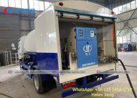 China Dongfeng 4x2 2 Ton Q345R LPG Bobtail Propane Delivery Truck 5cbm Tank for sale