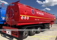 China CCC 42CBM Air Suspension Fuel Tanker Trailer with 6 Compartments and 42000L Capacity for sale
