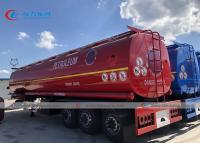 China CCC 42CBM Air Suspension Fuel Tanker Trailer with 6 Compartments and 42000L Capacity for sale