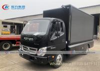 China FOTON 4x2 LED Mobile Advertising Truck P6 Full Color Display 3840x1728mm for sale
