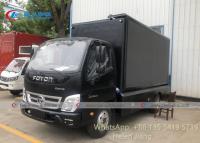 China FOTON 4x2 LED Mobile Advertising Truck P6 Full Color Display 3840x1728mm for sale