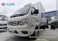China Foton G7 2 Ton Gasoline Refrigerated Truck 3050mm Wheelbase Euro 5 for sale