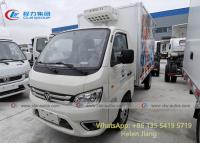 China Foton G7 2 Ton Gasoline Refrigerated Truck 3050mm Wheelbase Euro 5 for sale