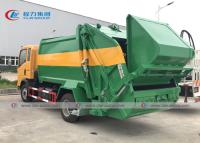 China Sinotruk Howo 4x2 RHD 8 CBM Rear Loader Compression Garbage Truck 140 HP for sale