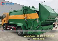 China Sinotruk Howo 4x2 RHD 8 CBM Rear Loader Compression Garbage Truck 140 HP for sale