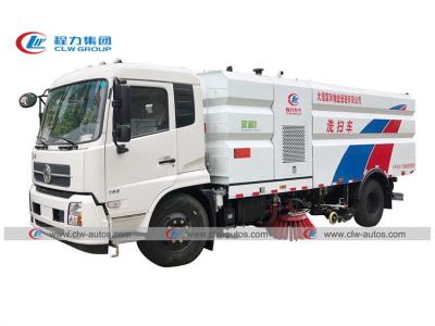 China Dongfeng Kingrun 15T Road Cleaning Vacuum Sweeper Truck 7000L Water Tank 9000L Garbage Tank for sale