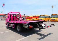 China China Dayun 4x2 3 Ton Flatbed Wrecker Truck 105KW Diesel Road Recovery Towing for sale