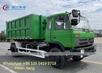 China Dongfeng 4x2 8-Ton Hydraulic Hooklift Garbage Truck with 8m³ Capacity and 155kW Engine for sale