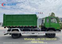 China Dongfeng 4x2 8-Ton Hydraulic Hooklift Garbage Truck with 8m³ Capacity and 155kW Engine for sale