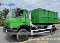China Dongfeng 4x2 8-Ton Hydraulic Hooklift Garbage Truck with 8m³ Capacity and 155kW Engine for sale
