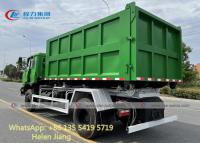 China Dongfeng 4x2 8-Ton Hydraulic Hooklift Garbage Truck with 8m³ Capacity and 155kW Engine for sale