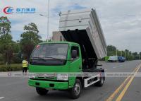 China Dongfeng 4x2 Small Hydraulic Rear Loader Garbage Truck for sale